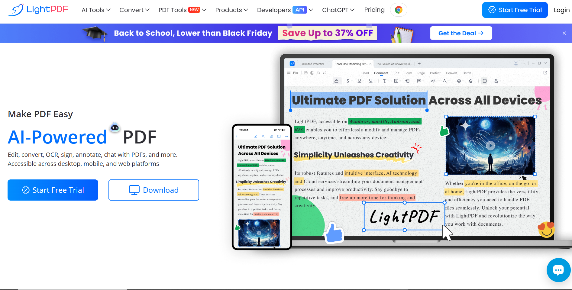 LightPDF Review 2025: A Powerful Online PDF Tool